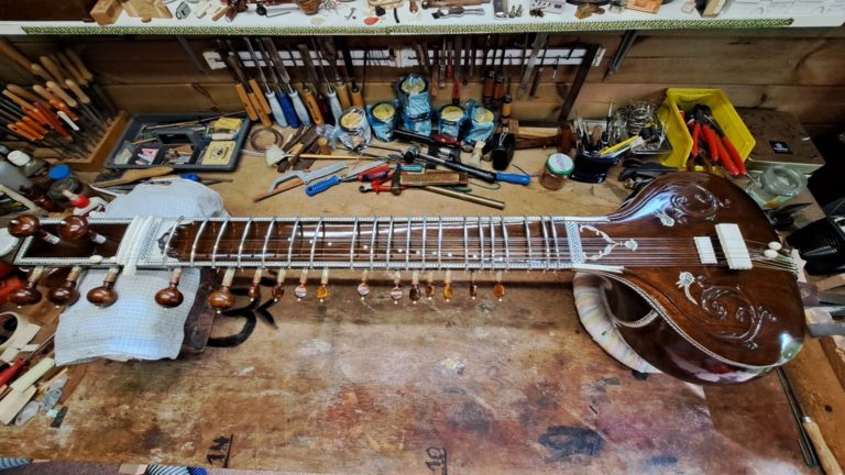 SiTAR FAcToRY | meet the best in sitar making & repair
