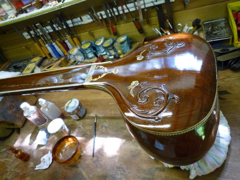 SiTAR FAcToRY | meet the best in sitar making & repair